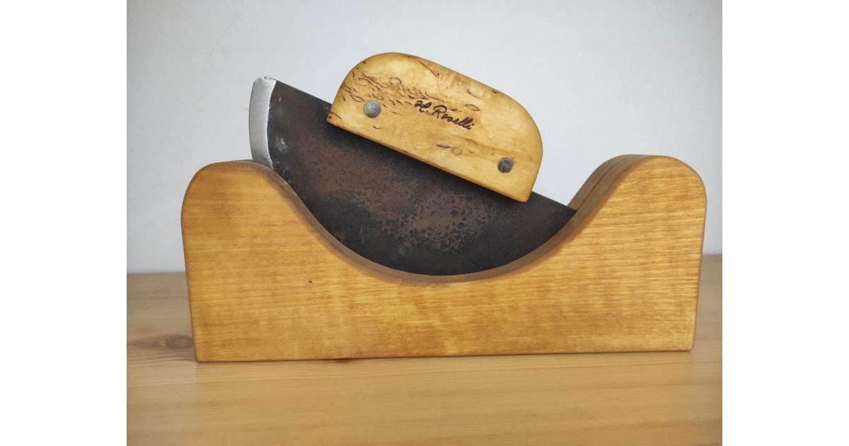 Roselli R740 Eskimo "Ulu" konyhakés aprítókés - Military nagyáruház