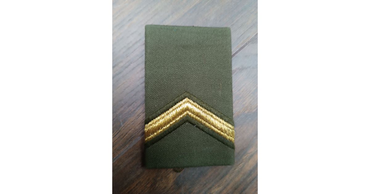Holland katonai őrmesteri (sergeant) váll-lap - Military nagyáruház